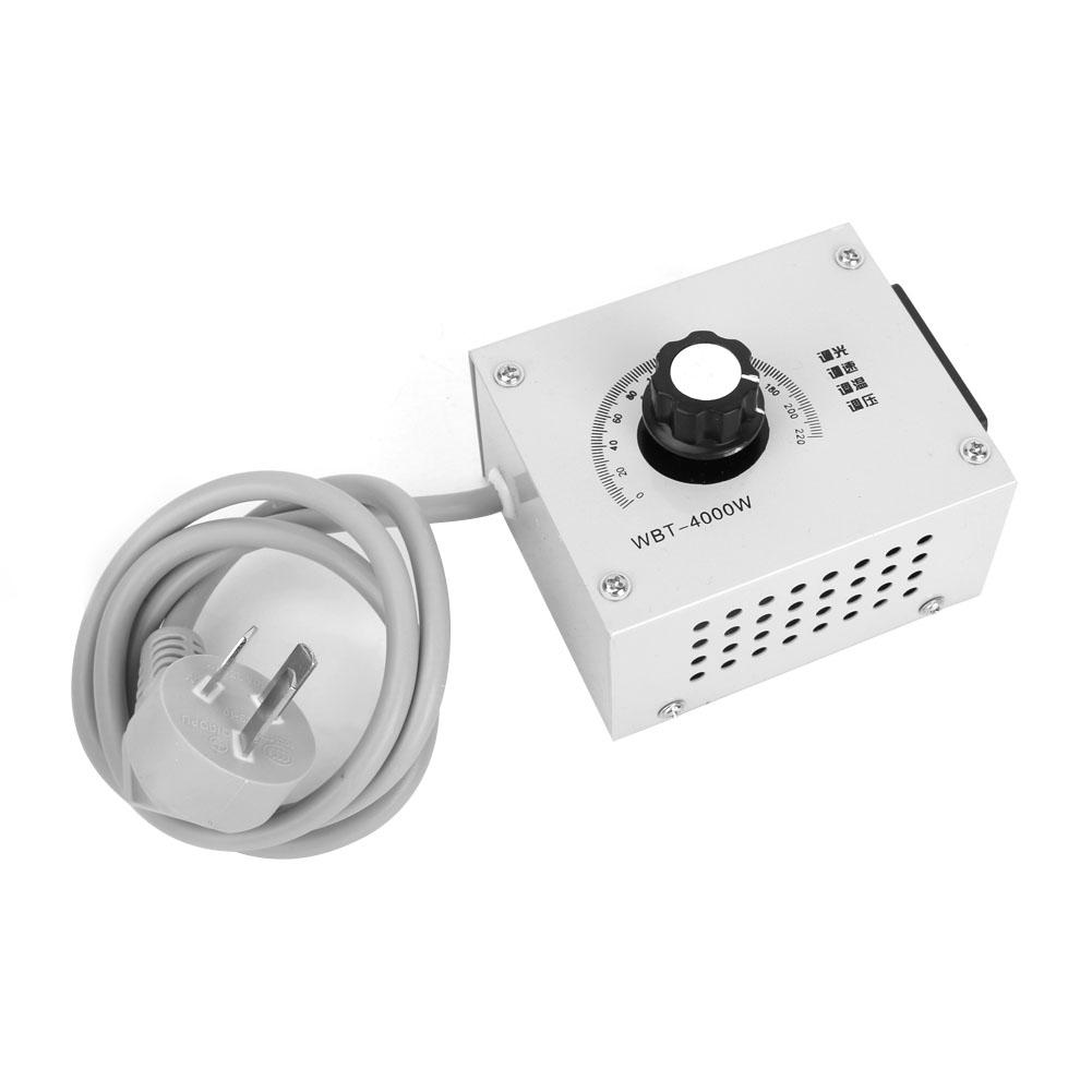 Buy 220VAC High Power Controller Motor Speed Dimmer Variable Voltage ...