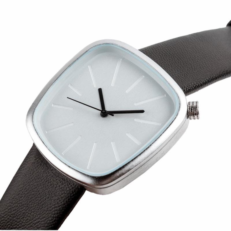 Stylish Unisex Square Dial Quartz Watch Elegant Wristwatch Ornament ...