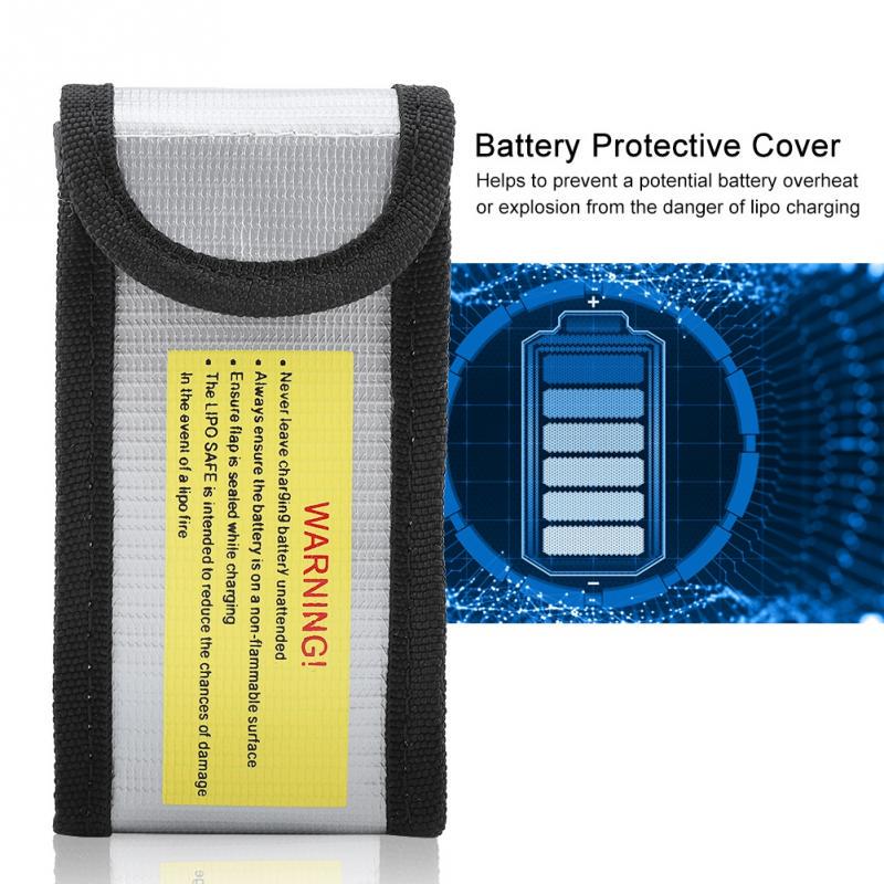Buy Fireproof High Temperature Resistant Battery Protective Cover Bag ...