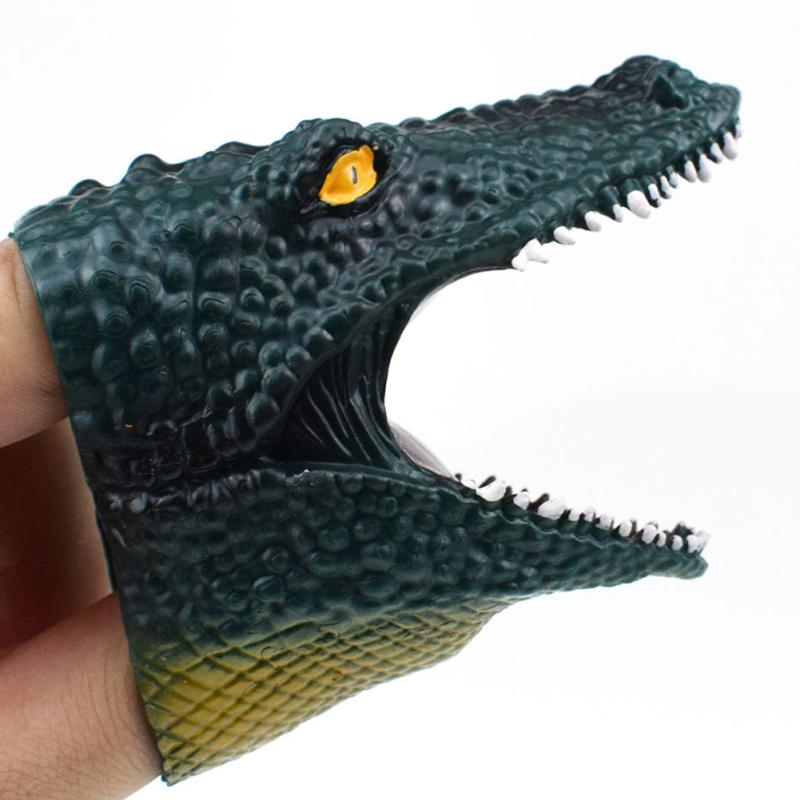 Buy Soft Simulate Alligator Finger Puppet Story Telling Prop ...