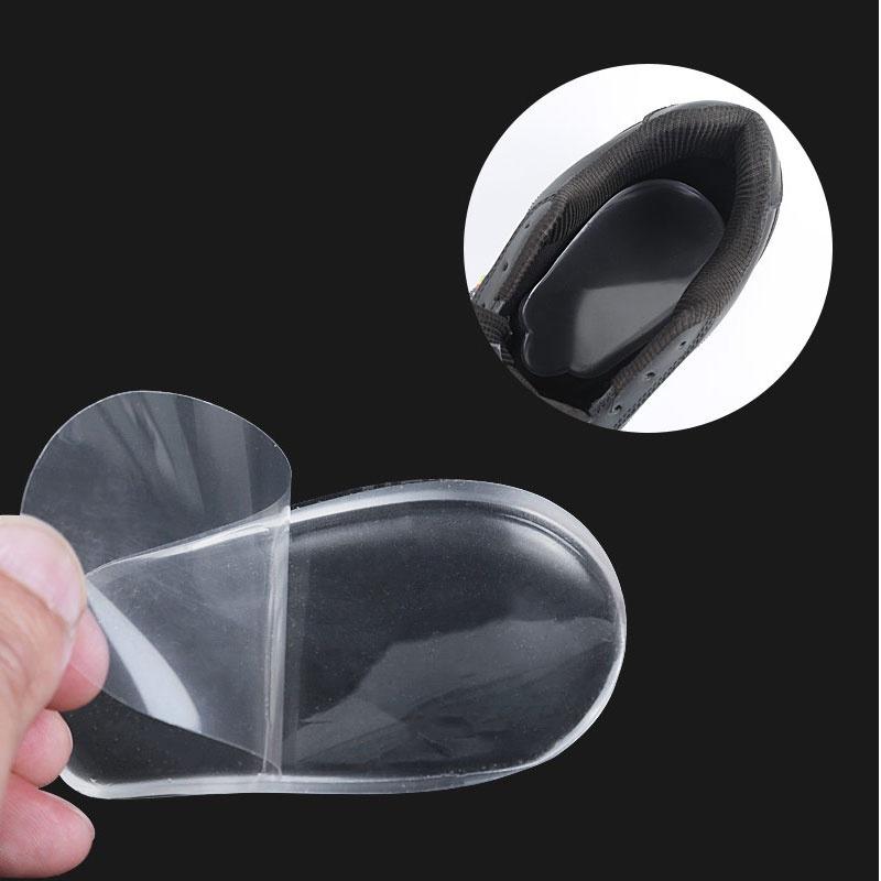 Buy 1Pair Heel Wedge Silicone Insoles - Corrective Adhesive Shoe ...