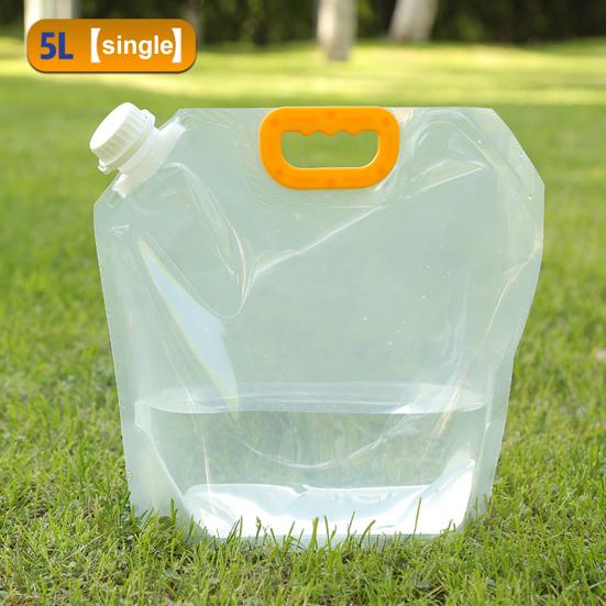 Cheap Lightweight Water Bucket Bag Unique PE Food Grade Materials Durable Container for Gifts 5L ...