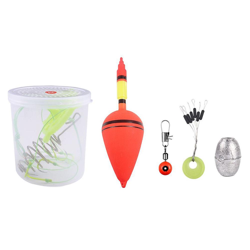 Buy Fishing Floating Space Beans Hook Set Outdoor Sinker Float Bobber ...
