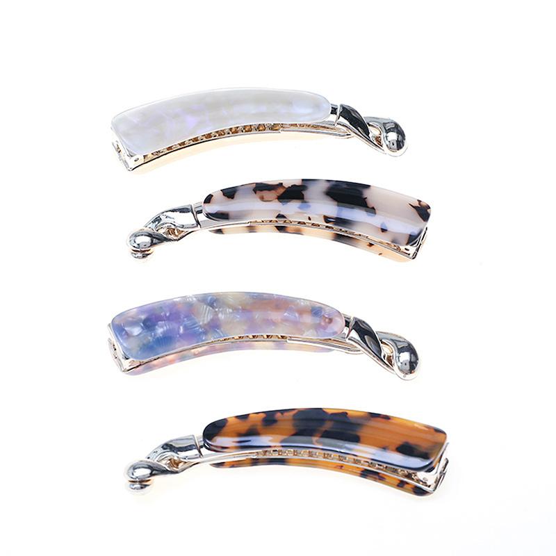 Buy Banana Clip Ponytail Hairpin Acetate Plate Adult Hair Accessories ...