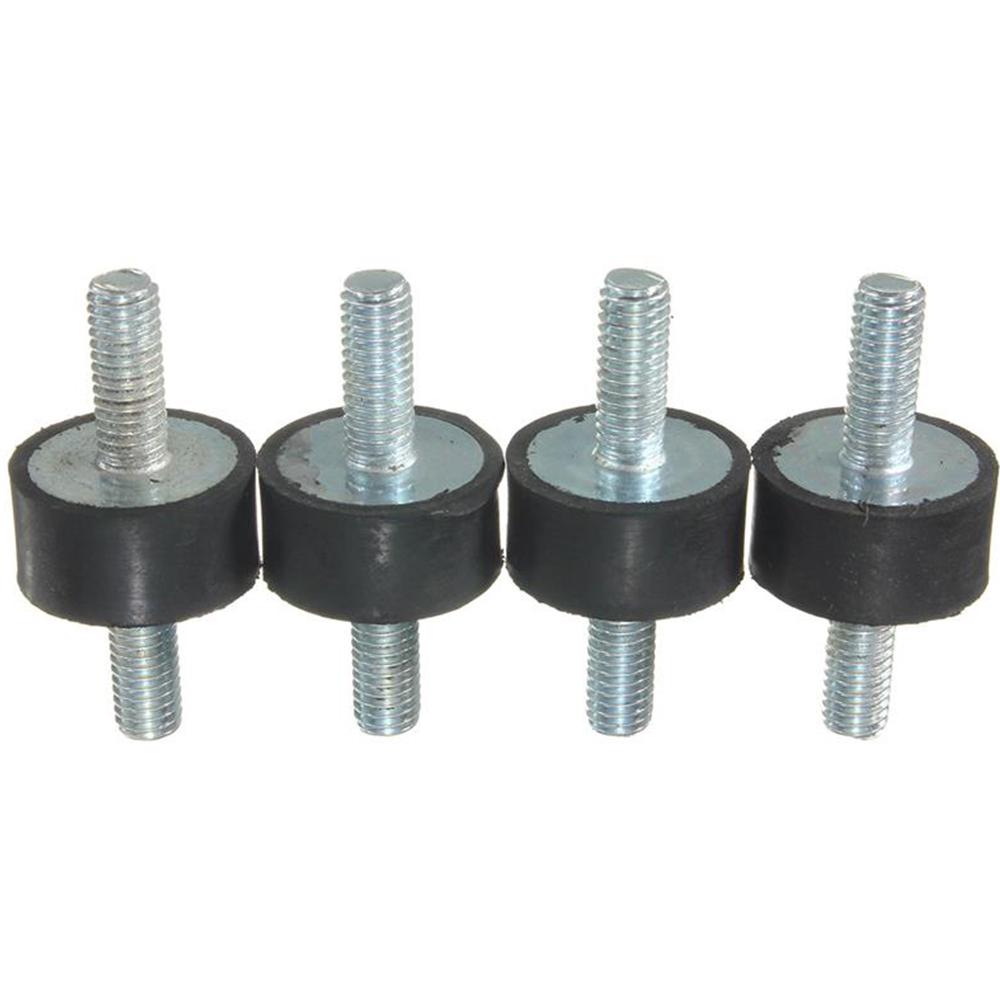 Buy 4 *Anti Vibration Rubber Bobbin Mounts 20mm D X 10mm Long M6 Male ...