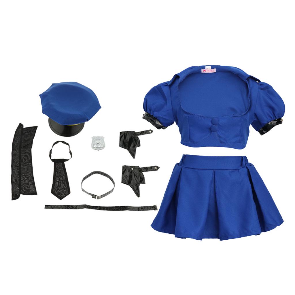 Oyun LOL Sheriff Piltover Caitlyn Cosplay Kostümleri Elbise Takım Tam ...