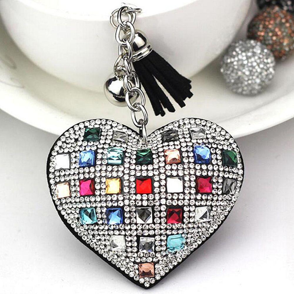 Buy Fashion Rhinestone Pendant Gift Bag Key Ring Keychain Key Chain at ...