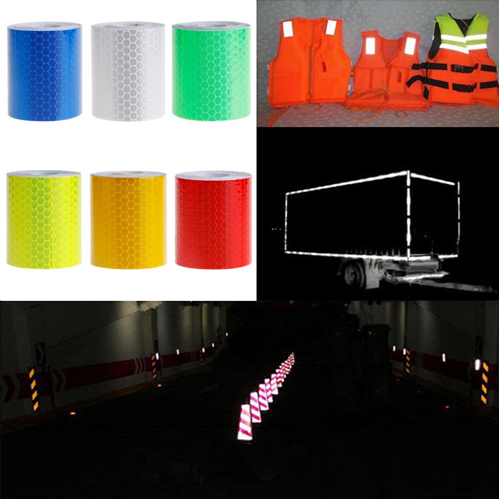 Buy Vehicle Safety Warning Plates Security Driving Reflective Tape ...