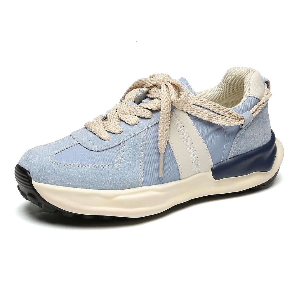 Buy Women's Vintage Casual Flats Sneakers Woman Chunky Platform ...