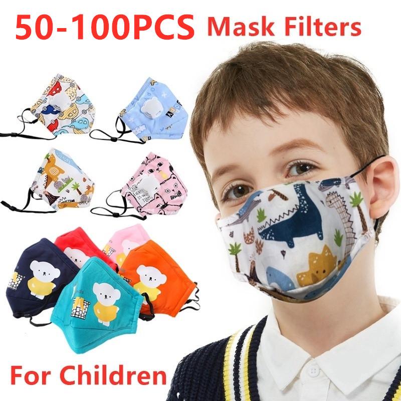 Buy 2021 2021 50-100Pcs Protective Kid Safety Masks at affordable ...