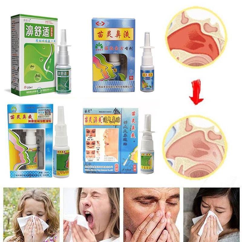 Buy Chinese Traditional Nasal Sprays Chronic Rhinitis Sinusitis Spray ...