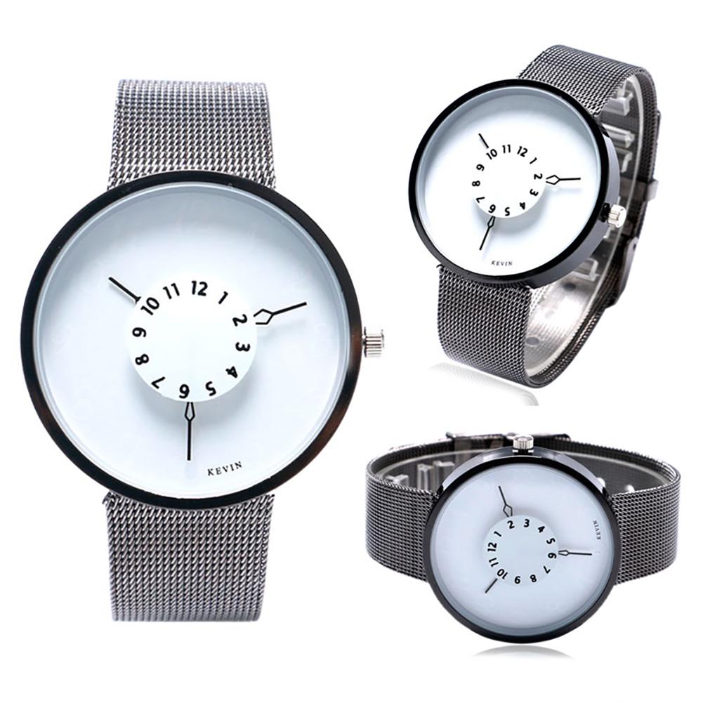 Buy KEVIN Turntable Dial Sport Watch Classic Analog Quartz Wrist ...