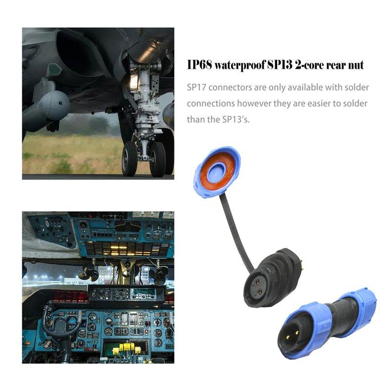 Buy SP13 SP17 IP68 Circular Multipole Plug Socket Connectors 3D Printer Parts at affordable ...