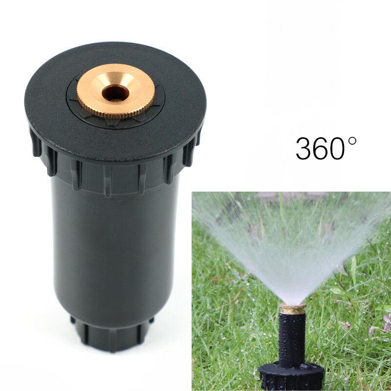 Buy Adjustable Plastic Pop Up Sprinklers 90-360 Degree Lawn Irrigation ...