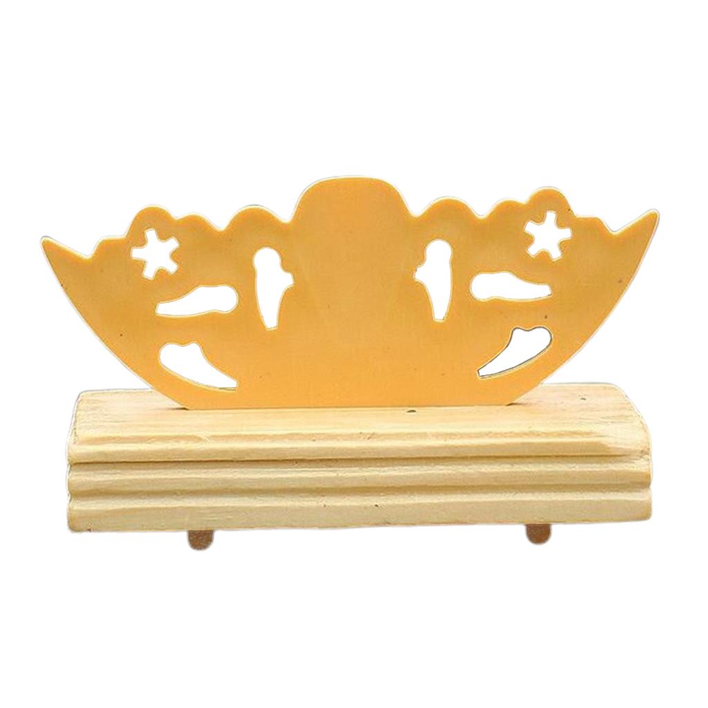 Vintage Style Hand Fan Stand Folding Holder Display Base for Table ...