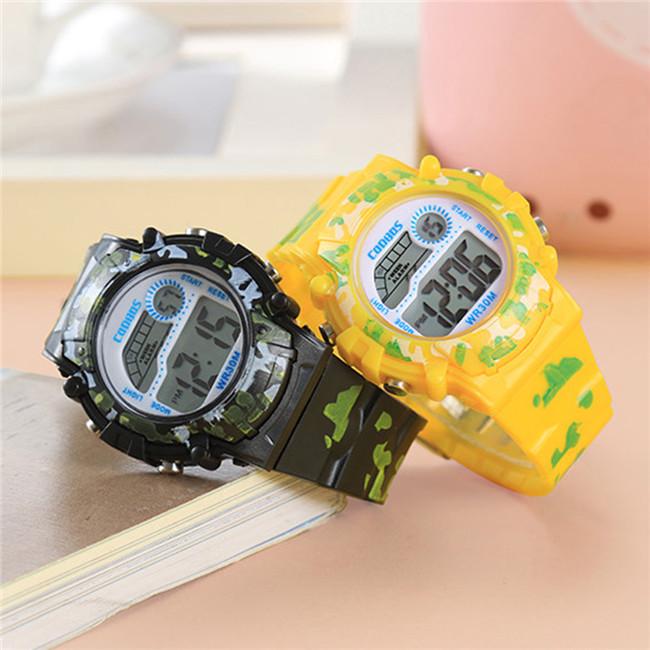 Cheap Children Watch Colorful Luminous Waterproof Male Female Students ...