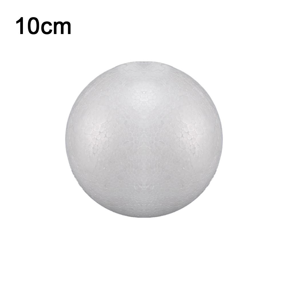 Buy 10cm Modelling Polystyrene Styrofoam Foam Ball White Craft Balls ...