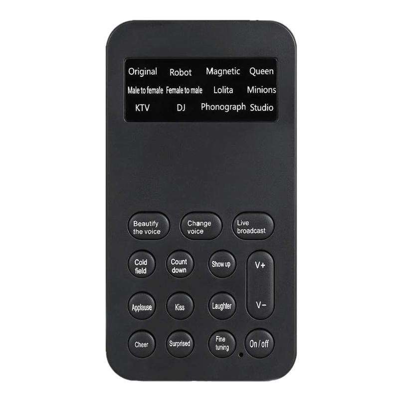 Satın alın Voice Changer Handheld Microphone Voice Changer Sound ...