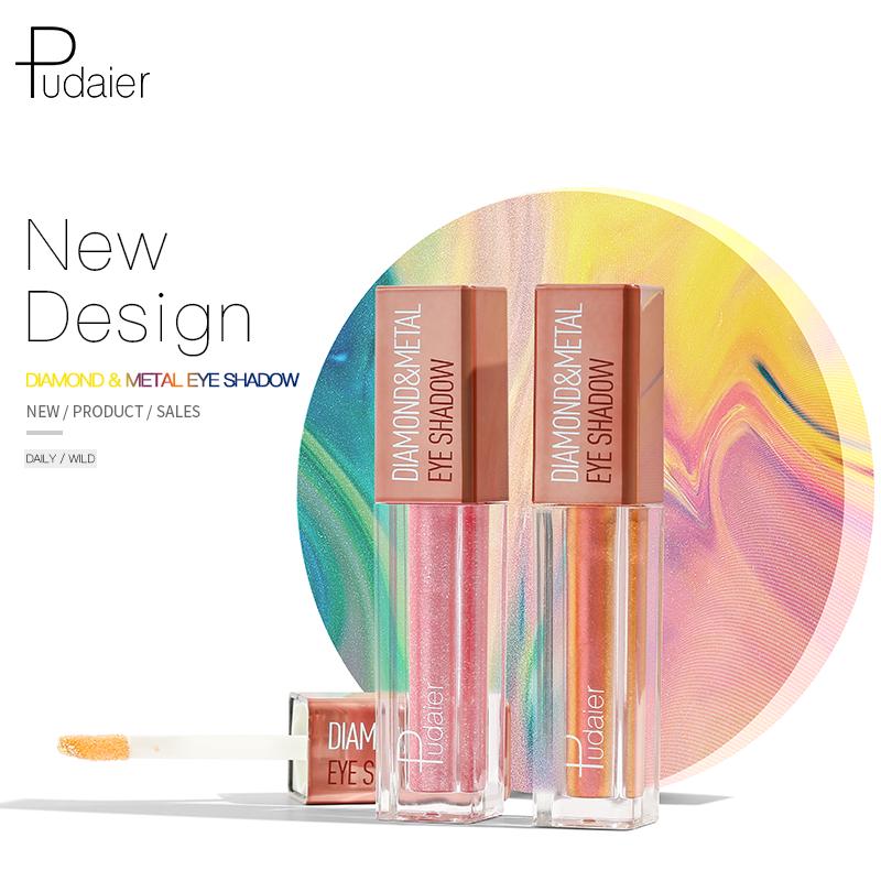 Buy Pudaier 12 Colors Diamond & Metal Eyeshadow at affordable prices ...