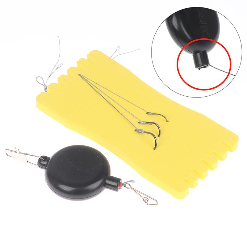 Buy Automatic Fishing Hook Trigger Spring Fishhook Bait Catch Full ...