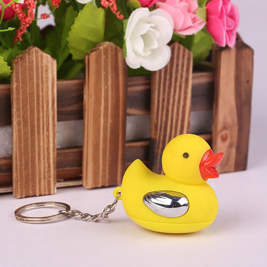 Buy Adult Joke Harmless Electric Shock Duck Party Funny Keychain Prank ...