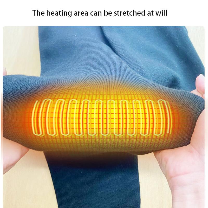 Buy Men Winter Warmer Electric USB Heating Thermal Underwear Heated ...