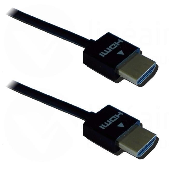 Buy Lineaire câble hdmi mâle / mâle - câble fin - 0m50 xvhd54fa5 at ...