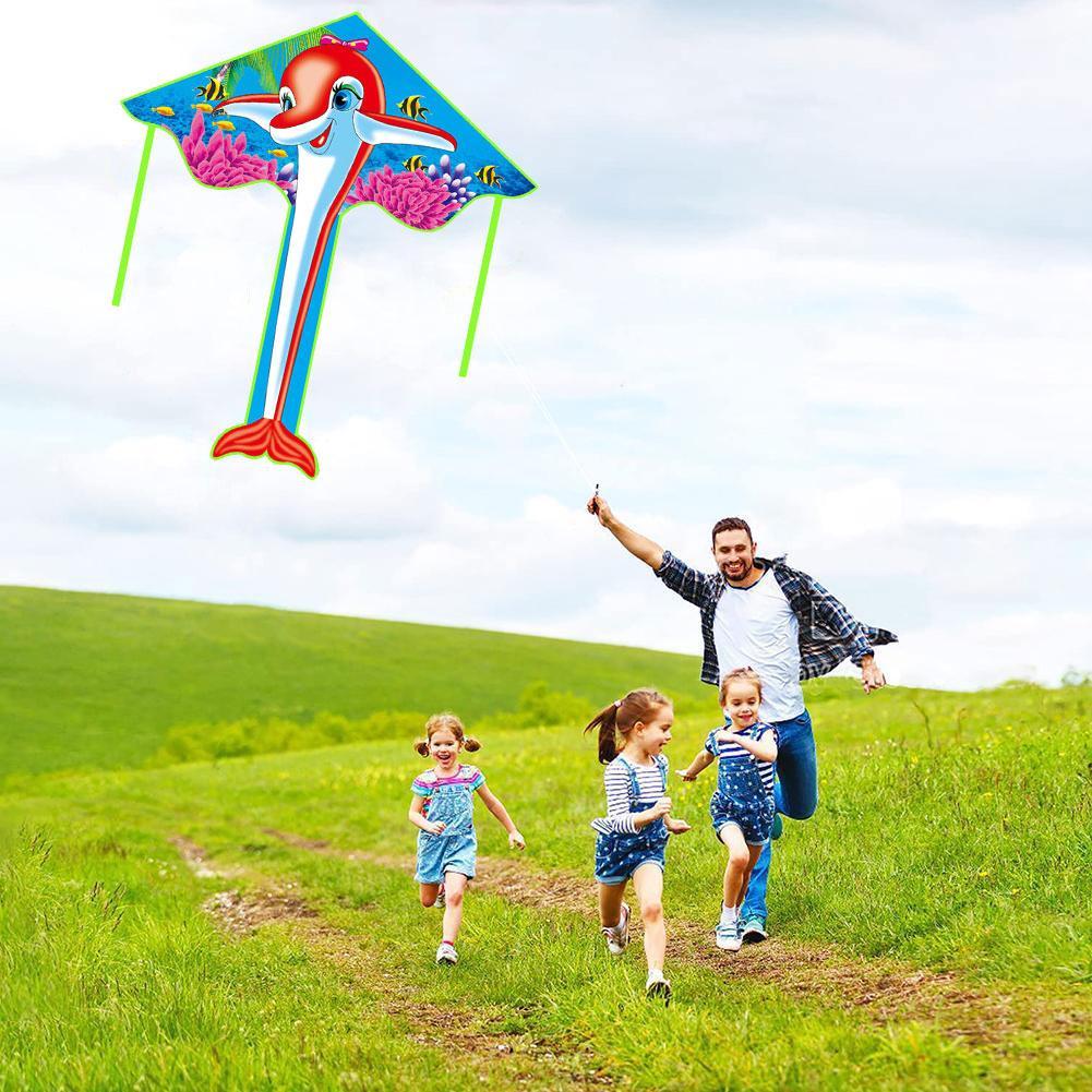 Cheap Outdoor Kites Flying Toys 135cm Cartoon Kite For Children Girls ...