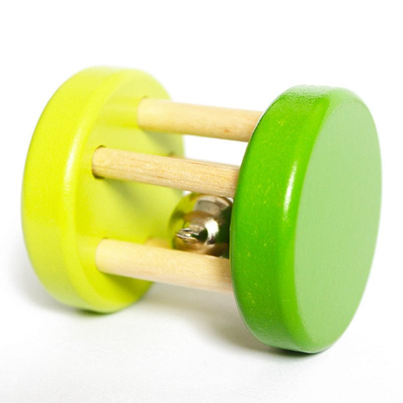 Buy Instrument Baby's Rattle Toy Wooden Infant Learning Nursing Musical ...