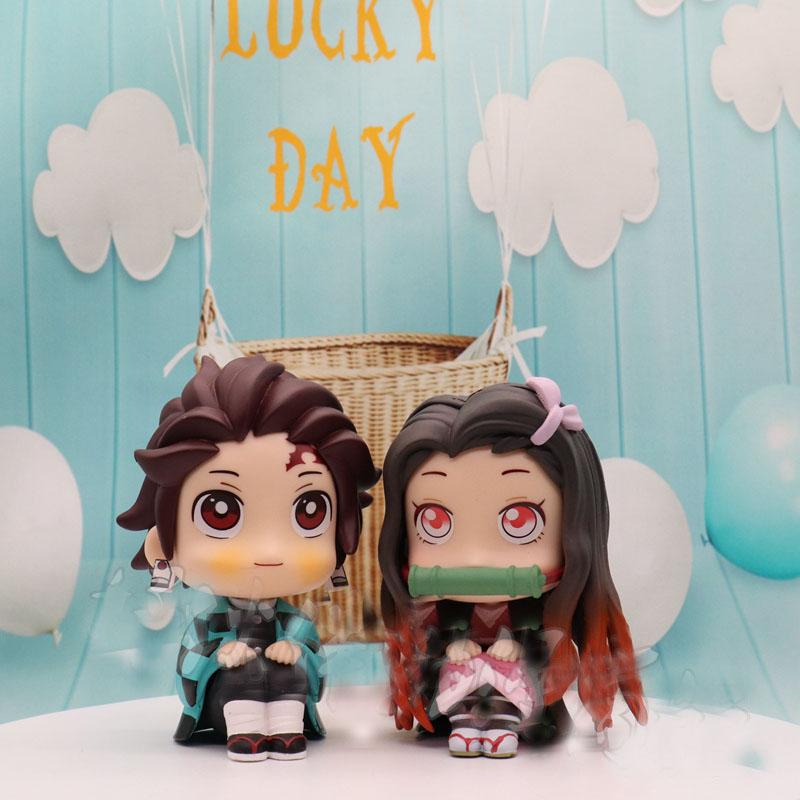 Demon Slayer's Blade MH Box Egg Q Version Büyük Kafa Gasomen Nidou ...