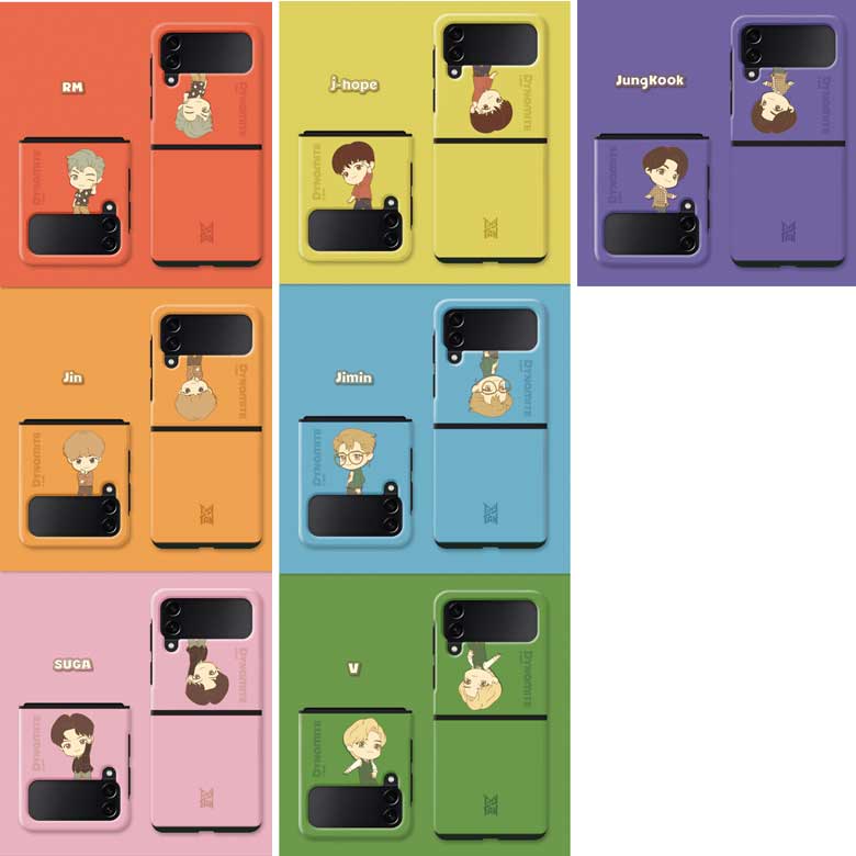 Buy SGDESIGN BTS Dynamite 2D Colorful Basic Slimfit Phone Case_Z Flip3 ...
