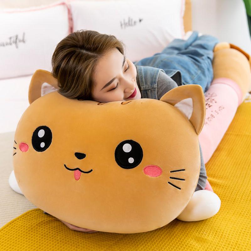 Buy Cat Plush Pillow Girl Birthday Pillow Cute Super Cute Doll Toy ...