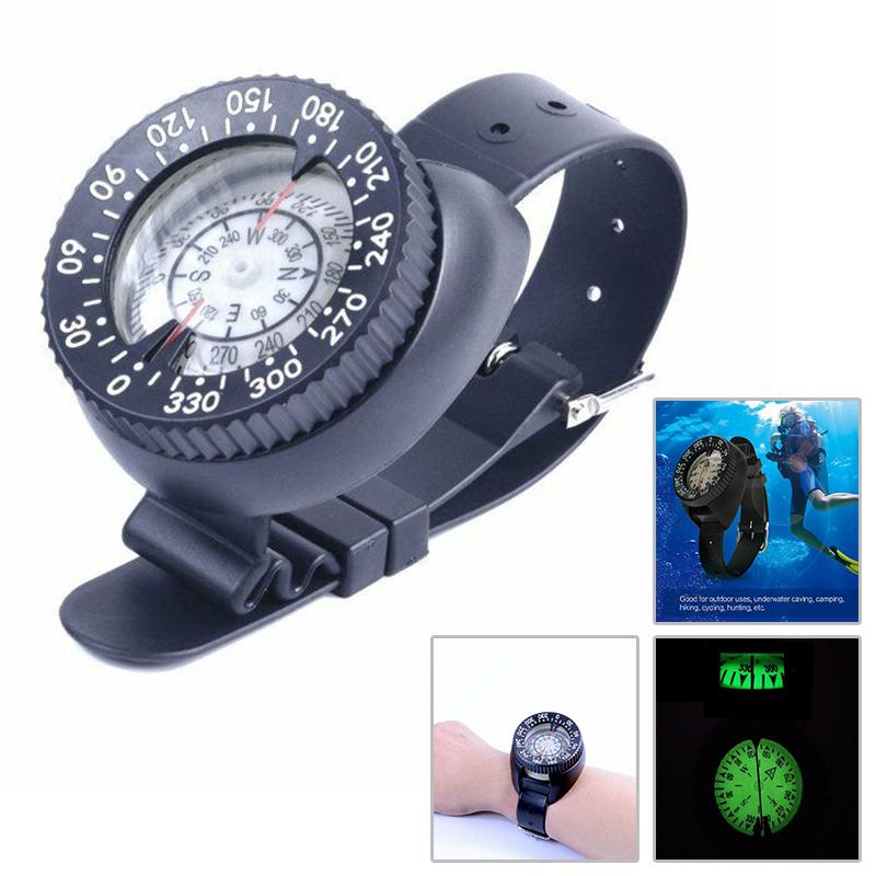 Buy Swimming Compass Luminous Lightweight Dive Wristwatch Mounted ...