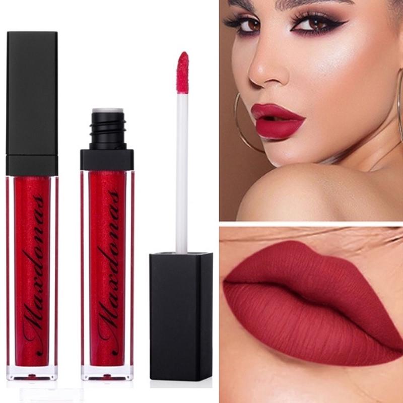 Buy 1 Piece Waterproof Lipstick Long Lasting Liquid Lipstick Gloss ...