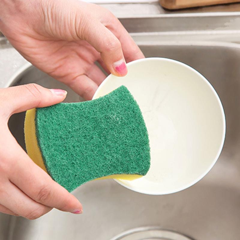 Cleansing Magic Sponge Dishwashing Magic Wipe Non-stick Oil Dish Towel ...