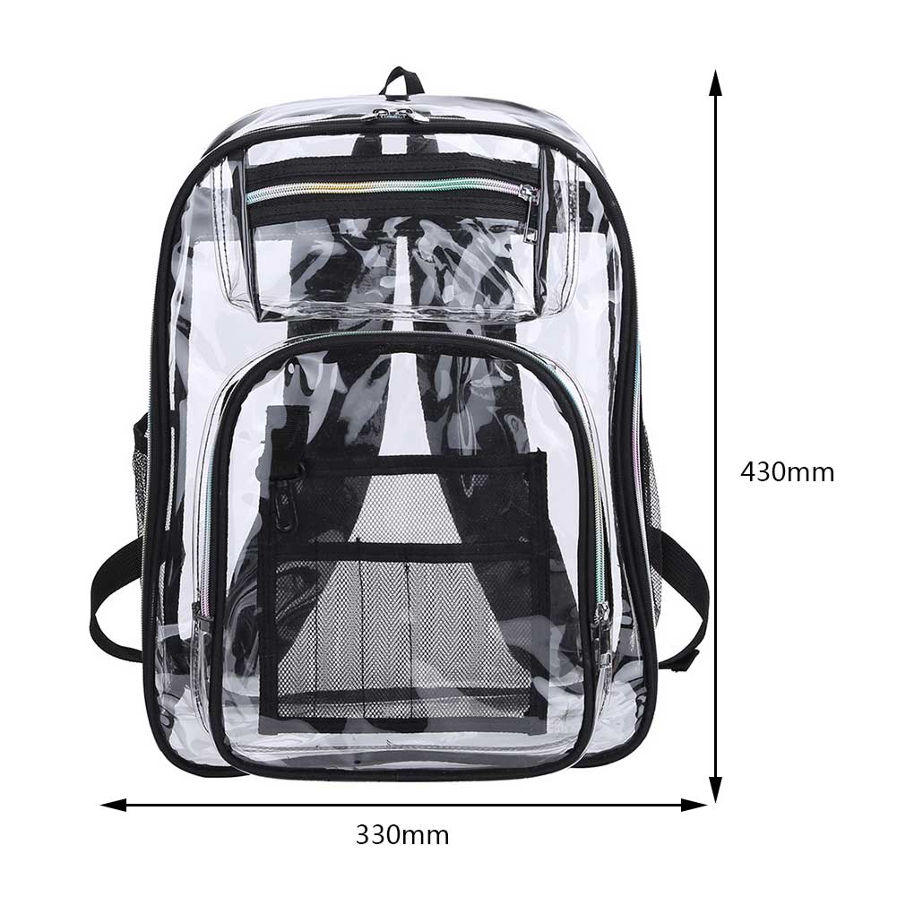 Kaufe Summer Transparent PVC Backpack Fashion Simple School Bags Casual ...