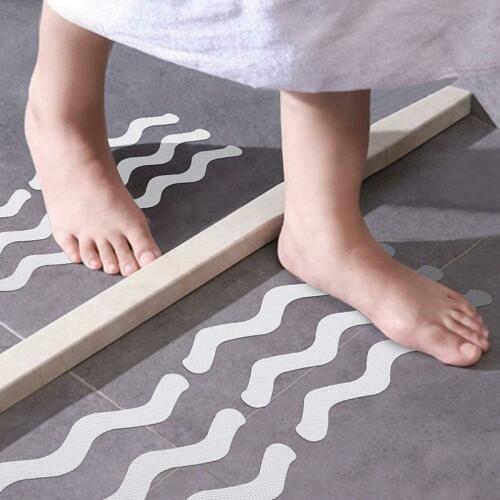 6x ANTI SLIP BATH TAPE GRIP NON SLIP SHOWER STRIPS PAD STICKERS FLOOR ...