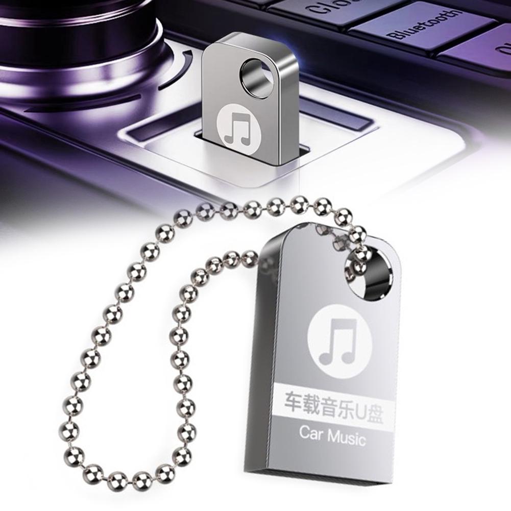 Buy 16/32/64GB Metal USB Car Music Flash Drive Memory Disk for PC Stick ...