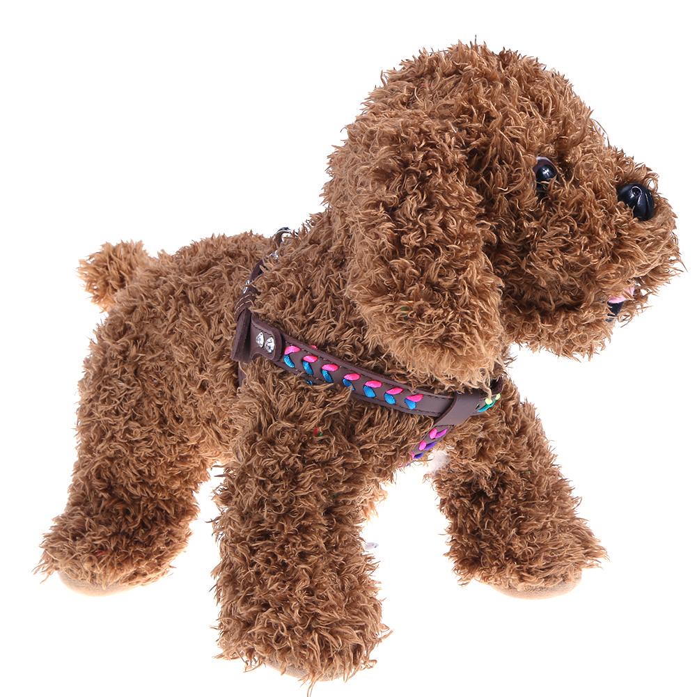 Buy Adjustable Nylon Braided Pet Harness Collar Soft Dog Chest Strap ...