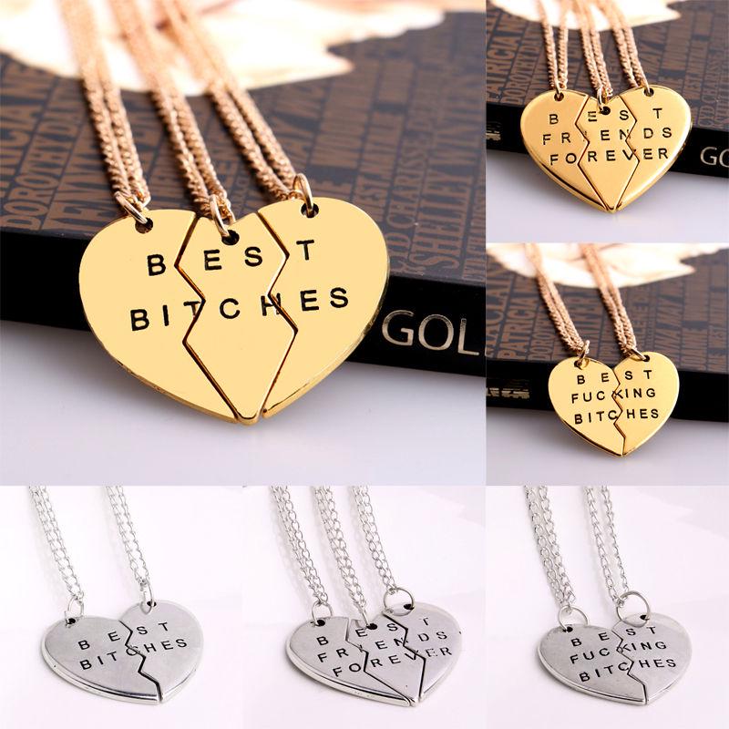 Buy Best Friends Forever Chain Pendant Fashion Necklace Gifts Warm ...