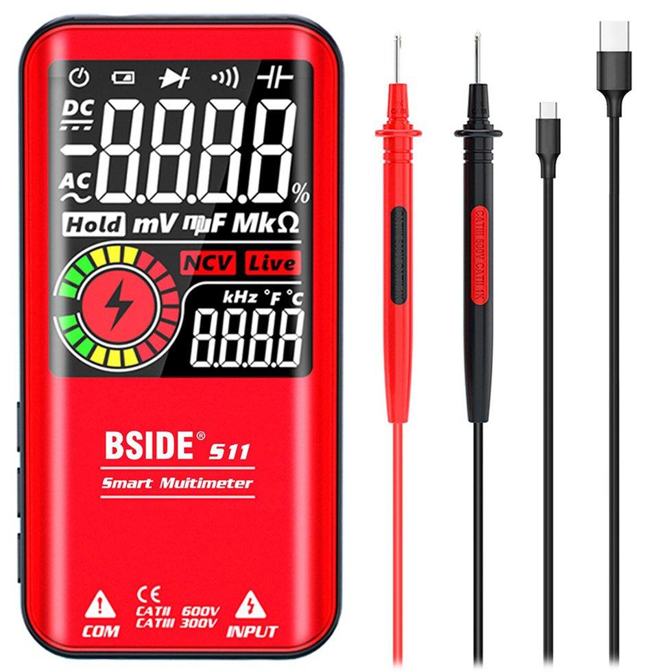 Buy BSIDE Smart Large Screen Multimeter S11 Color Screen Multimeter ...
