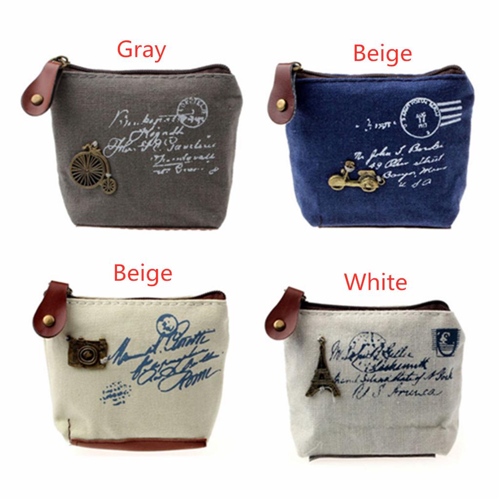 Buy Women Retro Coin Bag Purse Wallet Card Case Handbag Gift at ...