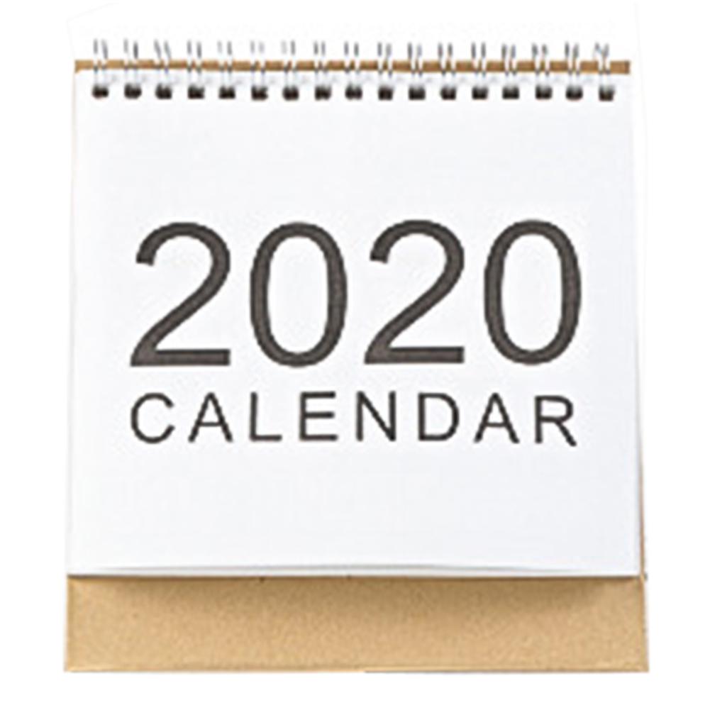 Buy Creative 2020 Table Calendar Daily Yearly Planner Notes Desk ...