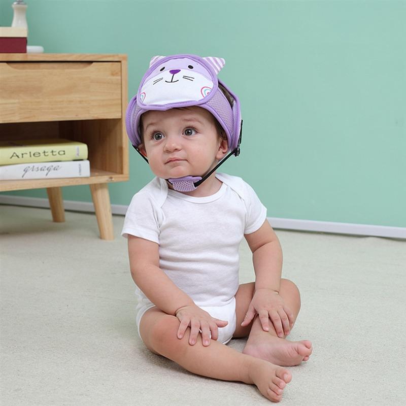 Buy Anti-fall Head Protection Cap Toddler Anti-collision Hat Shatter ...