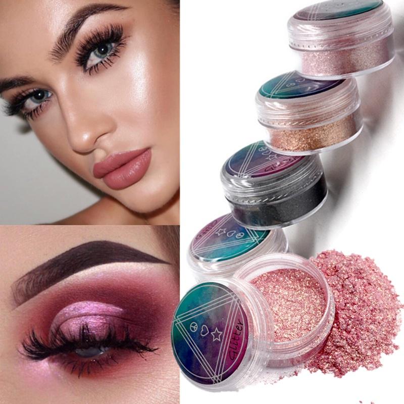 10 Colors High Light Eye Shadow Colorful Facial Shadow Makeup Women Lip ...