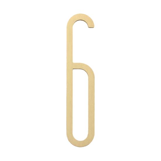 Cheap 7cm Reliable Number Sign 3D Effect Useful 1-9 Brass Address | Joom
