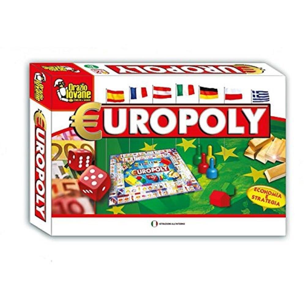 Buy Europoly Monopoly Board Game Classic Italian Board Game at ...