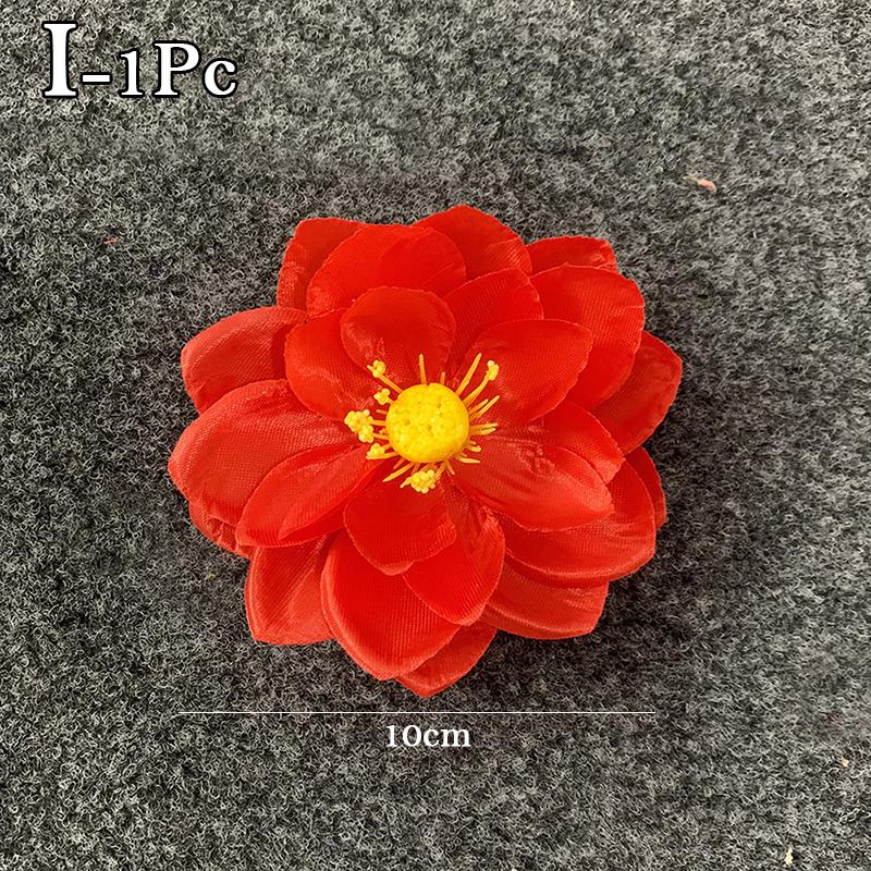 Satın alın 1PC Flower Head Water Lily Plant Artificial Lotus Garden ...
