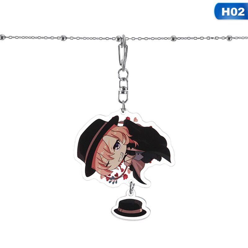 Buy New Fashion Anime Bungou Stray Dogs Atsushi Acrylic Keychain 4 ...