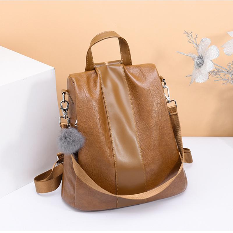 Buy Women Backpack Waterproof Nylon Anti-theft Rucksack Lightweight ...